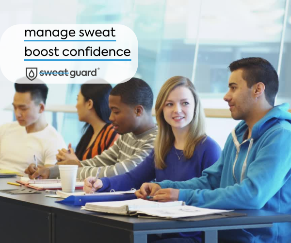 Managing Excessive Sweating: Tips for Students and Teens – SWEAT GUARD®